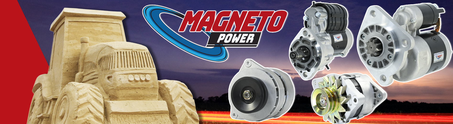 MAGNETO POWER – Alternatory, Rozruszniki z reduktorem – MAGNETO POWER ...